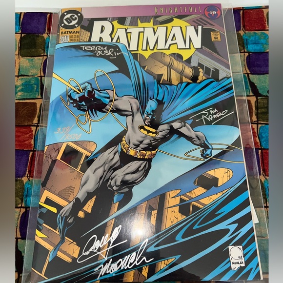 DC Comics | Other | Batman 50 993 Dc Comics Signed With Coa 3399500 ...